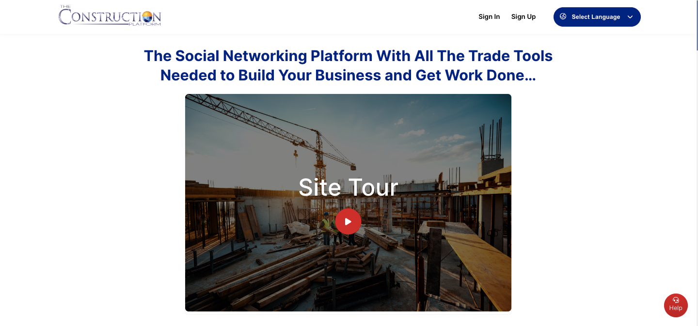 The Construction Platform - Networking, resources, revolutionizing the ...